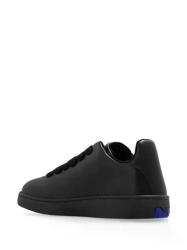 Burberry Leather Sneakers - Black
