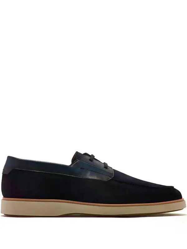 Magnanni Suede Boat Shoes