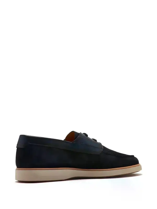Magnanni Suede Boat Shoes
