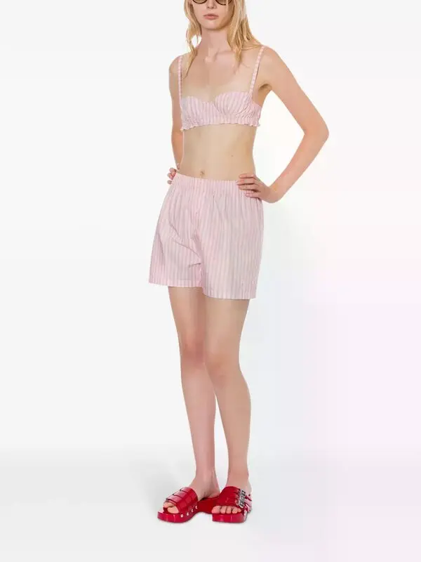 Philosophy Di Lorenzo Serafini Striped Pyjama Bottoms