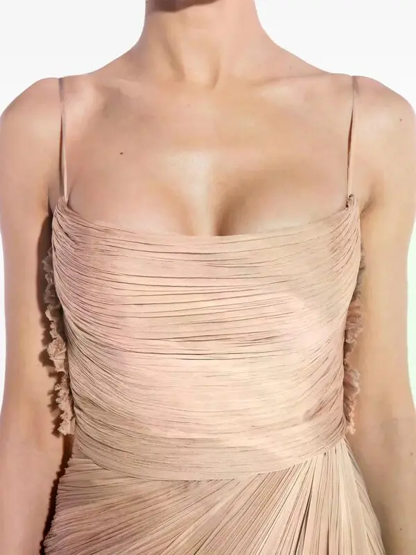 maria lucia hohan siona draped silk dress Buy Maria Lucia Hohan White Siona Midi Dress in Silk For Women Online
