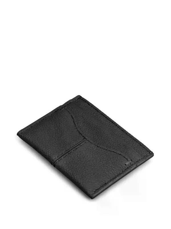 TOD'S Logo-appliqué Cardholder - Black