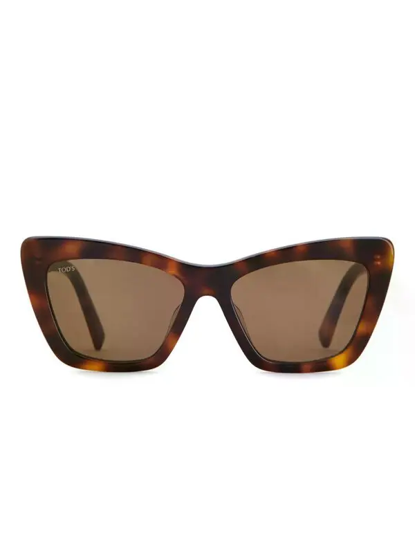 TOD'S Cat-eye Sunglasses - Brown