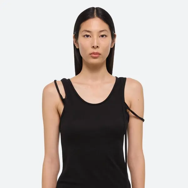 Helmut Lang Strap Tank - Black