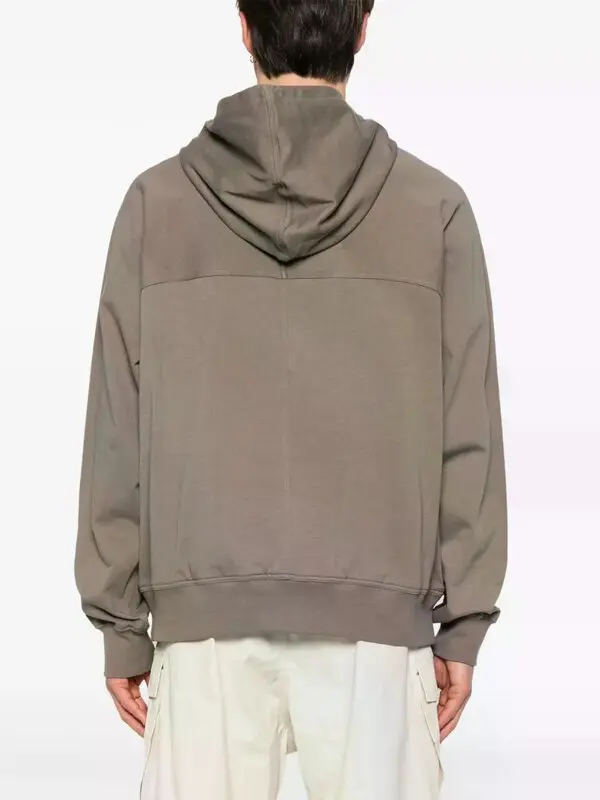 Rick Owens Zip-up Hoodie - Neutrals