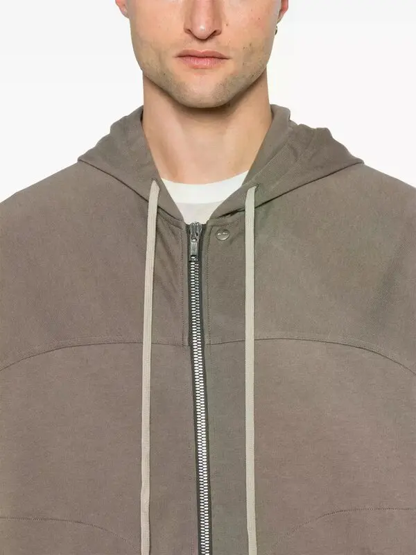 Rick Owens Zip-up Hoodie - Neutrals