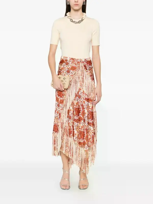Rabanne Chain-link Detail Top - Neutrals