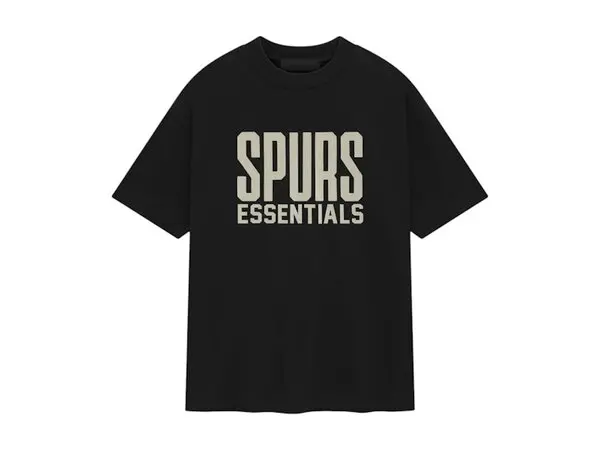 Fear Of God Essentials Nba Spurs Tee Shirt - Black
