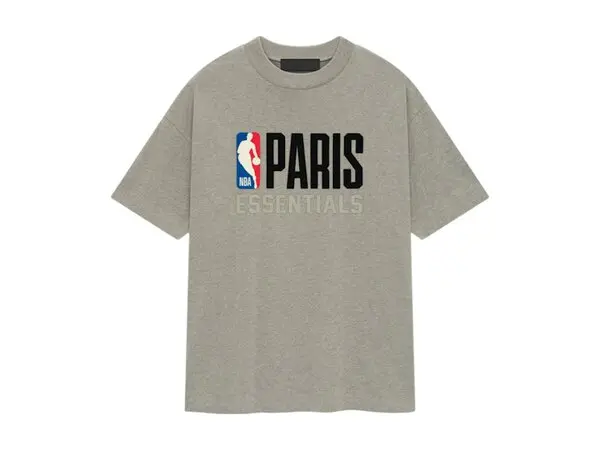 Fear Of God Nba Paris Tee Shirt - Warm Heather