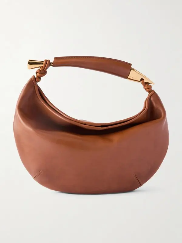 Bottega Veneta Sardine Small Leather Tote - Brown