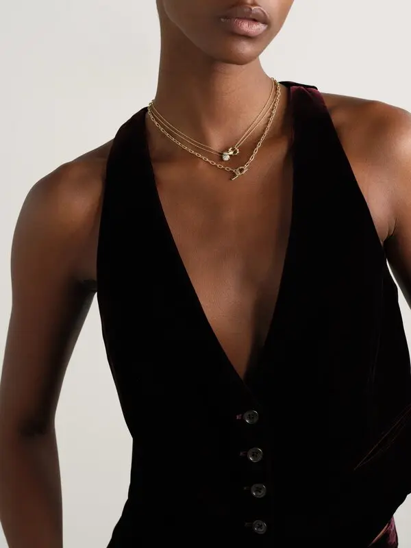 David Yurman Châtelaine 18-karat Diamond Necklace
