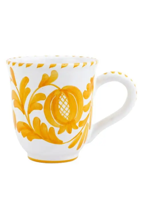 VIETRI Arezzo Mug - Yellow