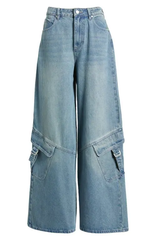 PTCL High-waist Baggy Cargo Jeans