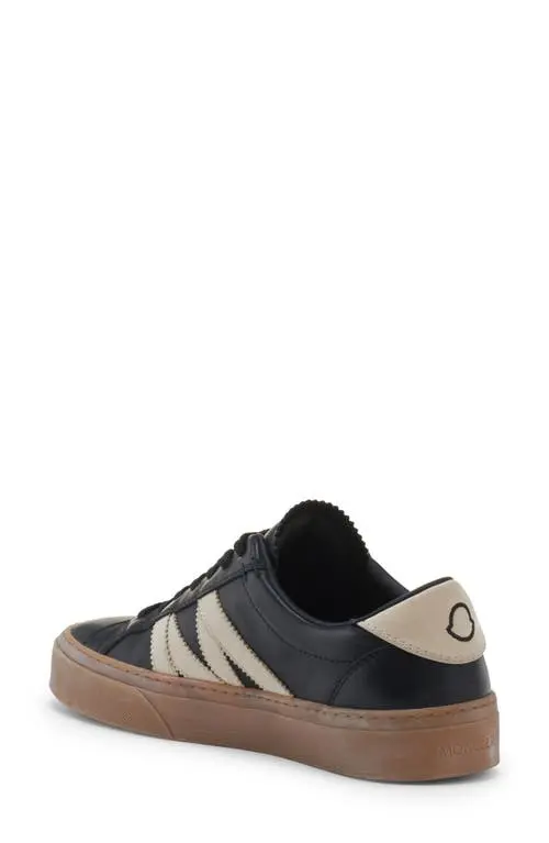 Moncler Monaco Low-top Sneakers - Black