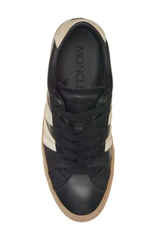 Moncler Monaco Low-top Sneakers - Black