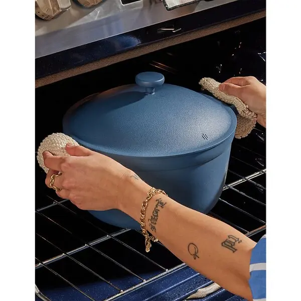 OUR PLACE Perfect Non-stick Ceramic Pot 26.7cm - Blue Salt