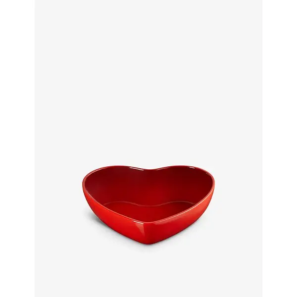 LE CREUSET Stoneware Heart Serving Bowl 30.2cm - Cerise