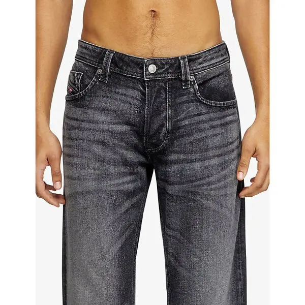 DIESEL® 1985 Larkee Straight-leg Denim-blend Jeans - 02