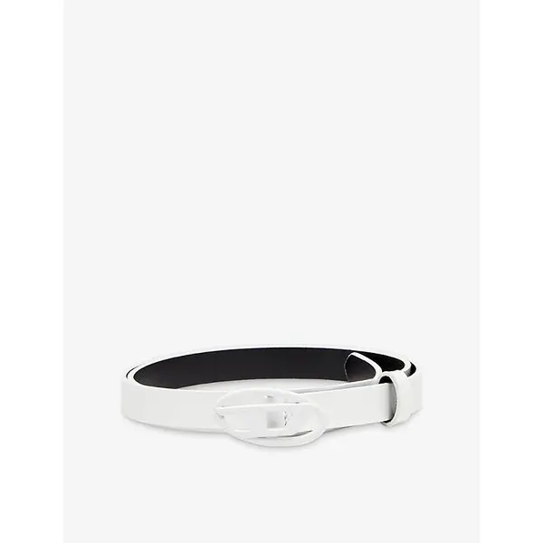 DIESEL® Mirrored Leather Belt - T1003