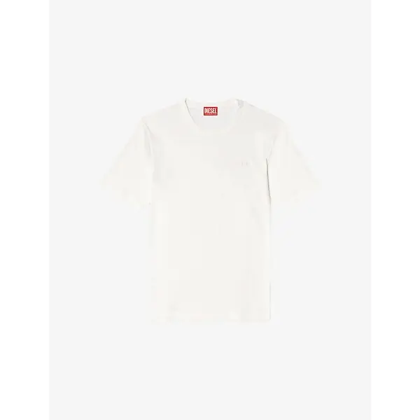 DIESEL® T-adjust-slits-r17 Crewneck Cotton-jersey T-shirt - 141