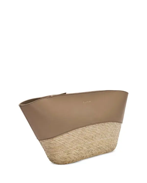 Altuzarra Basket Clutch - Mouton