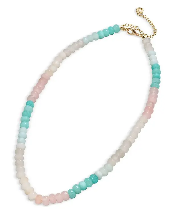 Baublebar Semi Precious Beaded Necklace - Pastel Multi