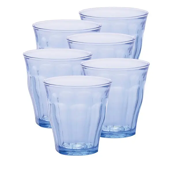 DURALEX Picardie 10.37 Oz. Tumbler, Set Of 6 - Blue