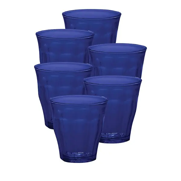 DURALEX Picardie 10.37 Oz. Tumbler, Set Of 6 - Sapphire