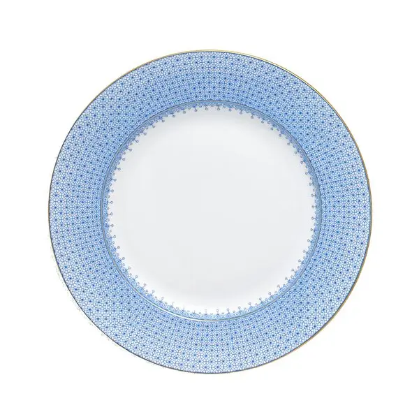 MOTTAHEDEH Lace Dinner Plate - Cornflower