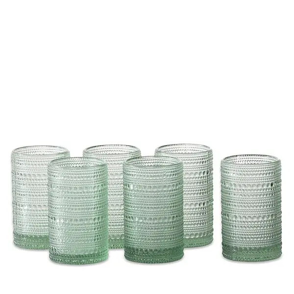FORTESSA Schott Zwiesel Jupiter Ice Beverage Glass, Set Of 6 - Sage