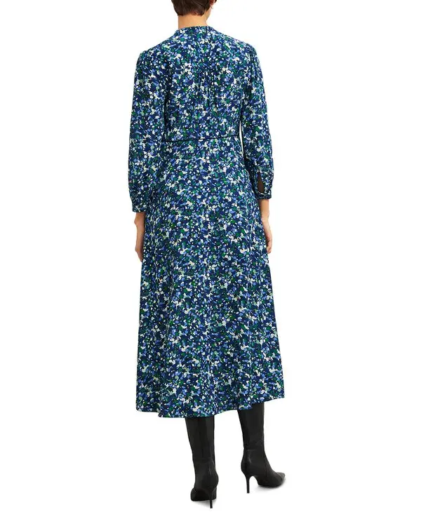 HOBBS LONDON Iris Printed Midi Dress
