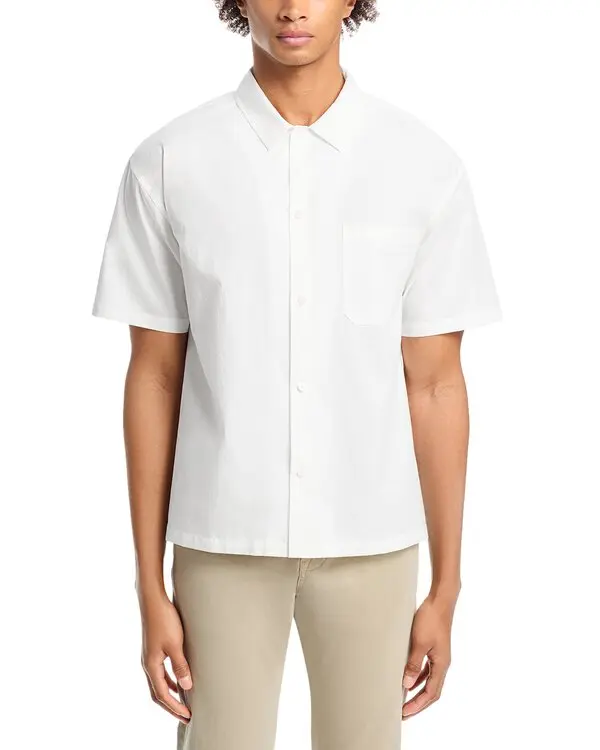 FRAME Short Sleeve Button Front Shirt