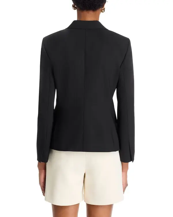 Theory One Button Slim Jacket - Black