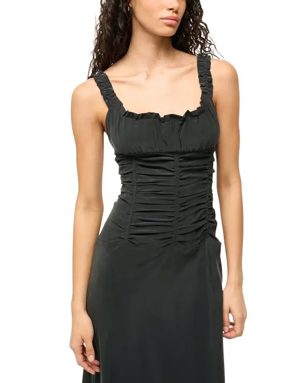 Staud Nic Silk Maxi Dress
