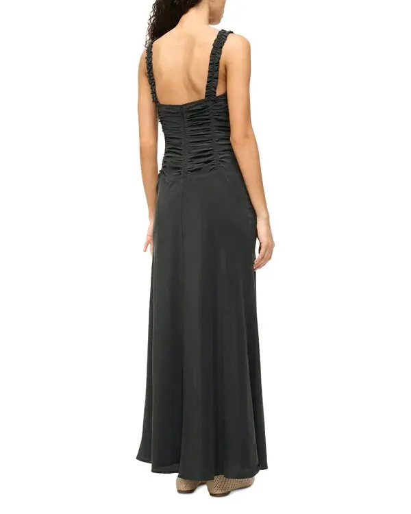 Staud Nic Silk Maxi Dress