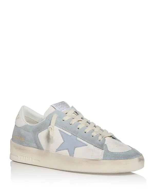 GOLDEN GOOSE Stardan Low Top Sneakers - Light Blue