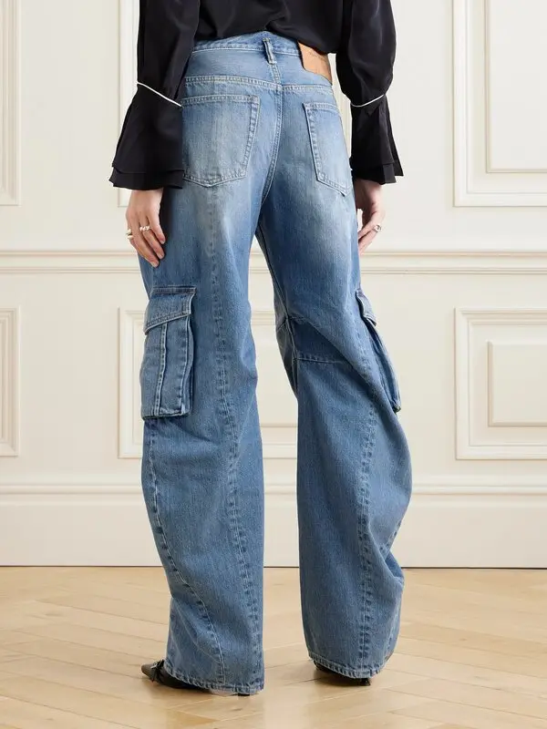 Acne Studios High-rise Barrel-leg Jeans