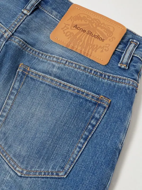Acne Studios High-rise Barrel-leg Jeans