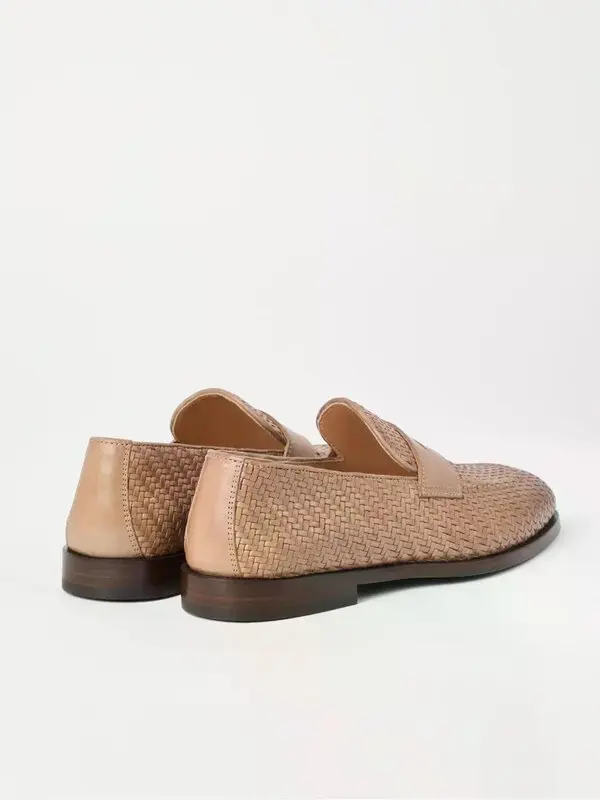 Brunello Cucinelli Leather Loafers