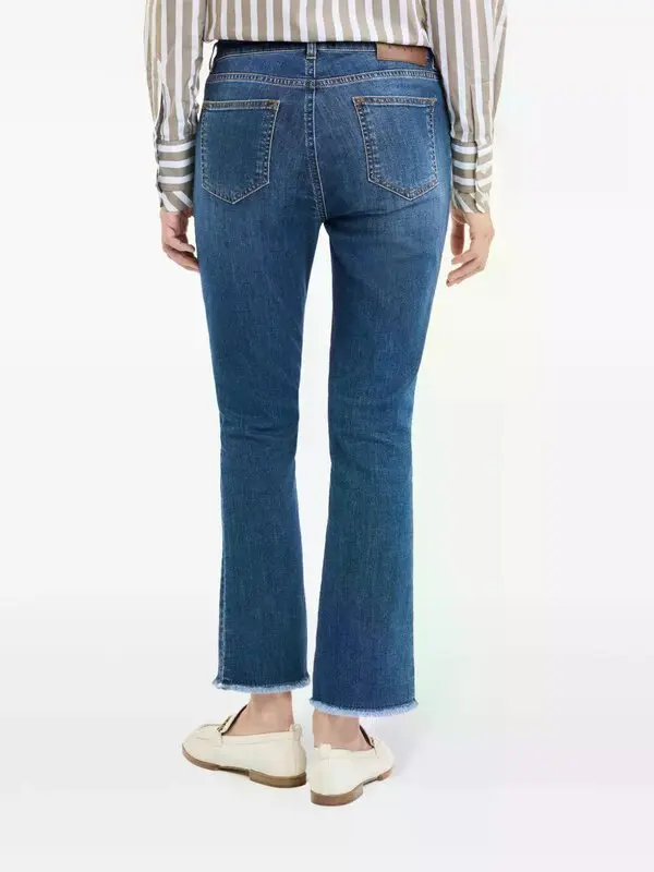 FAY Cropped Jeans - Blue