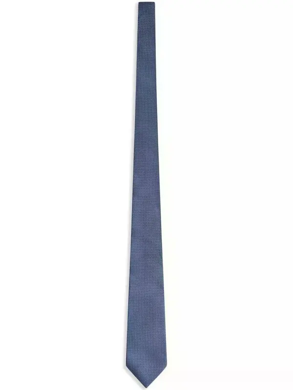 FURSAC Pattern Jacquard Neck Tie - Blue