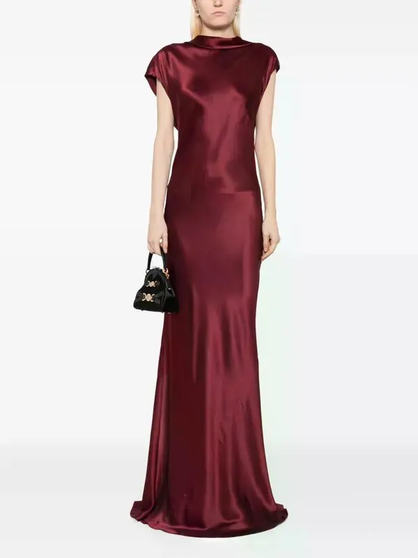 mason by michelle mason red dress Michelle Mason Silk Long Dress w/ Tags - Red Dresses, Clothing - WMSON33524