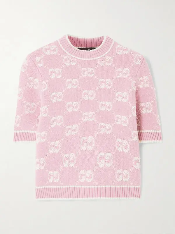 Gucci Wool Bouclé-jacquard Sweater