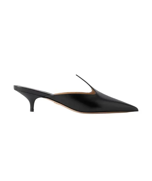 FERRAGAMO Dorye Leather Mules