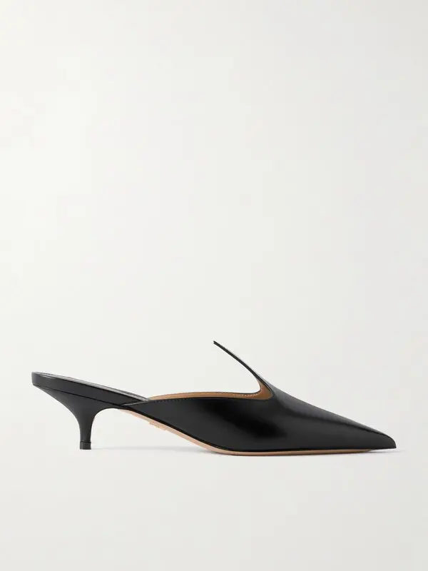 FERRAGAMO Dorye Leather Mules