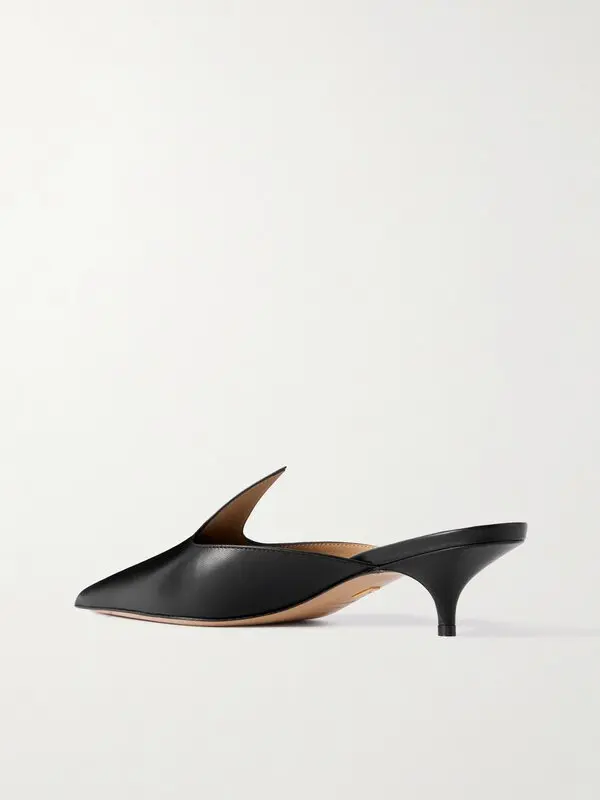 FERRAGAMO Dorye Leather Mules