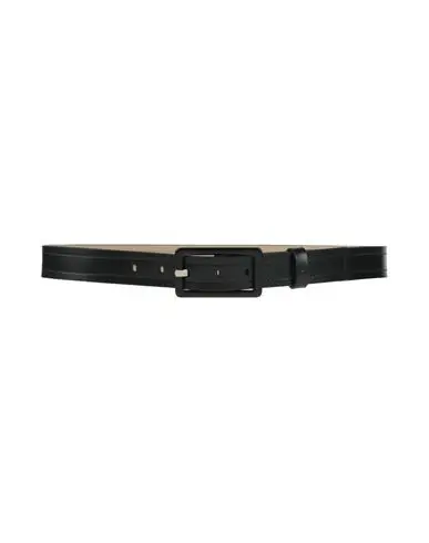 Emporio Armani Leather Belt - Black