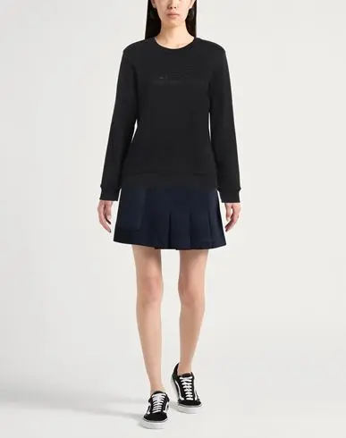 EA7 Sweatshirt In Cotton, Polyester, And Elastane - Black