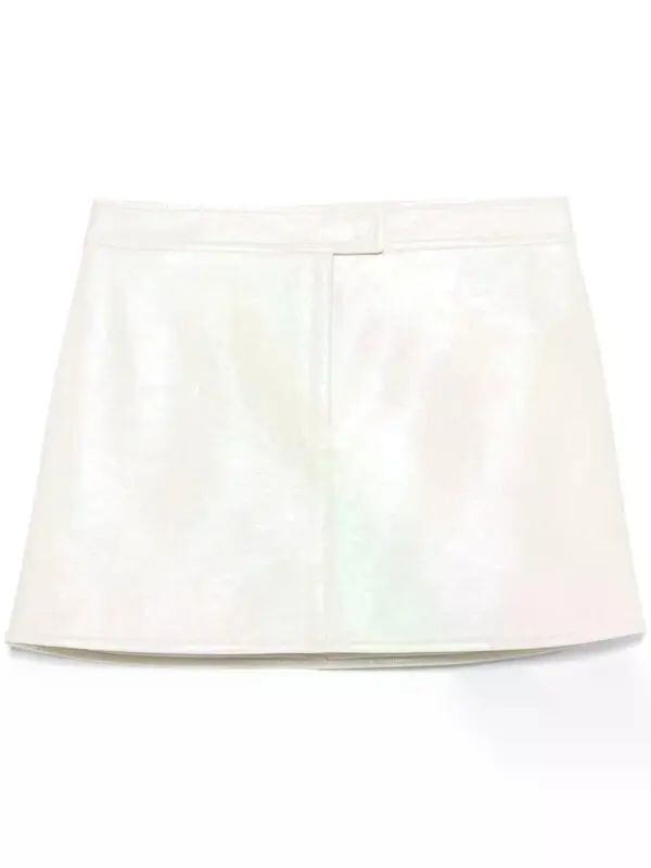 COURREGES Reedition Mini Skirt - Neutrals