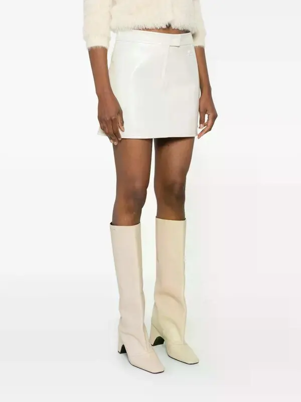 COURREGES Reedition Mini Skirt - Neutrals